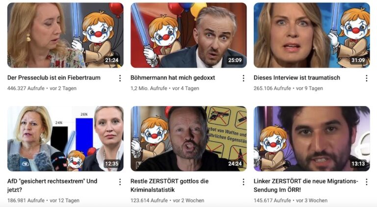 Youtuber "Clownswelt": Wie die "Zeit" eine Radikalisierung erklärt